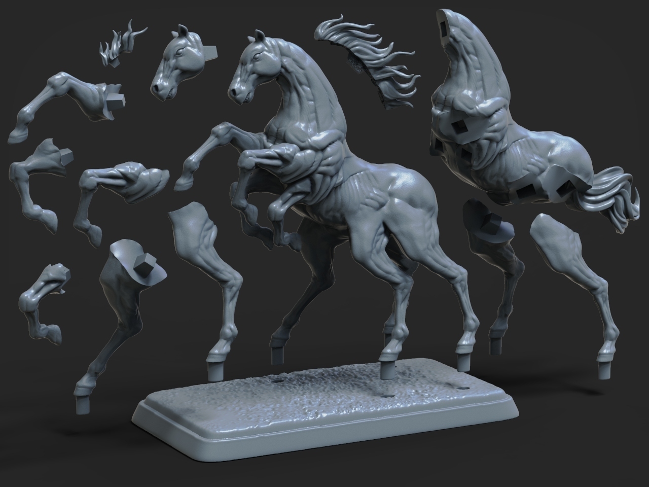 🐎 Sleipnir・ 3D File for ・Cults